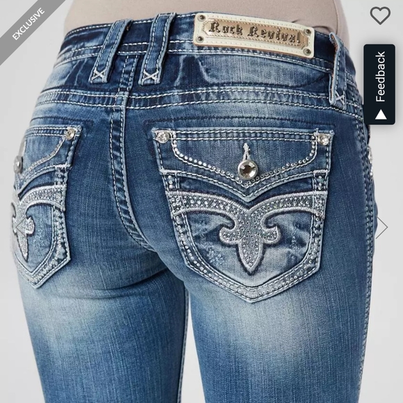 Rock Revival | Jeans | Rock Revival Greer 32 Inseam New With Tags ...